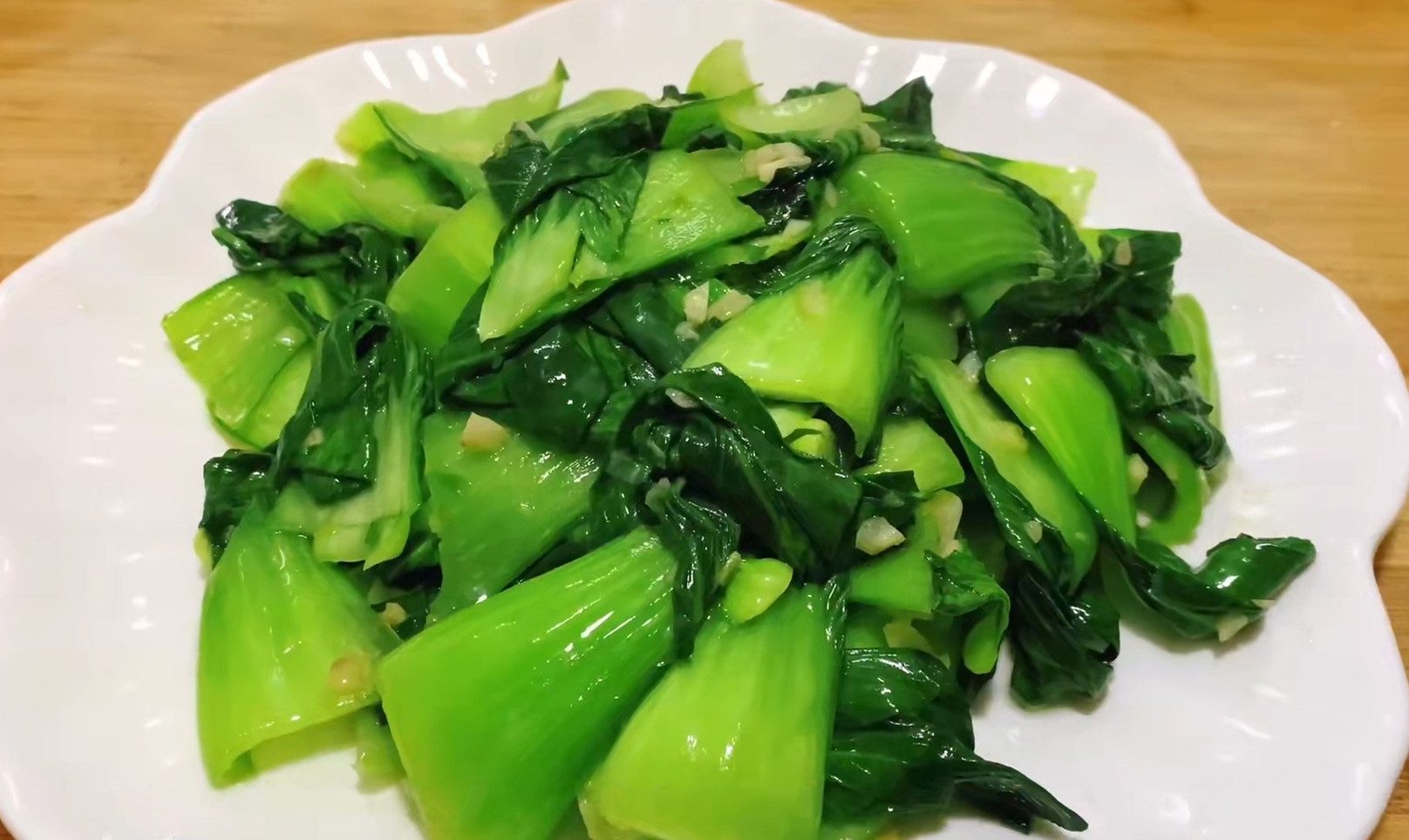 Fried Yu Choy Recipe - Cook Chinese Foods