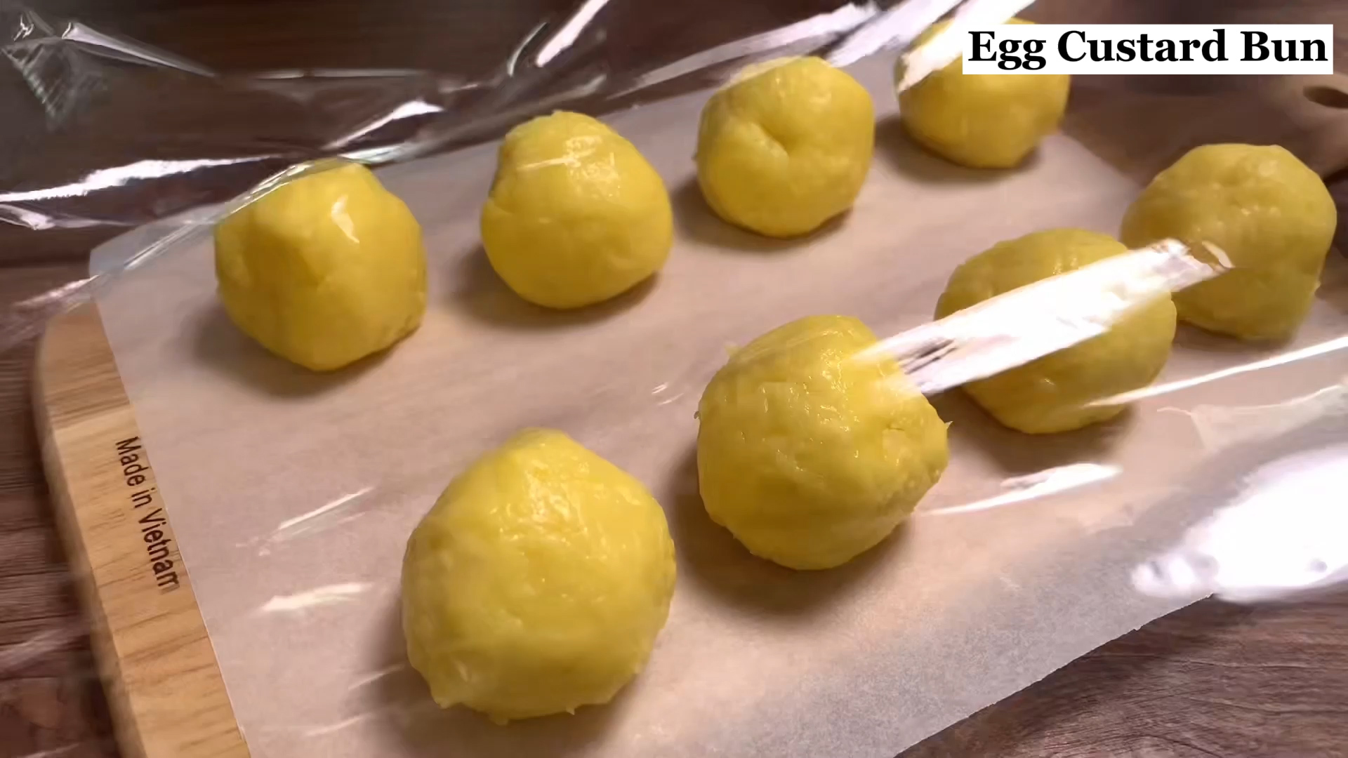 Egg Custard Bun__Chinese Steamed Custard Bun - Cook Chinese Foods