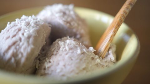 Taro Ice Cream - Cook Chinese Foods
