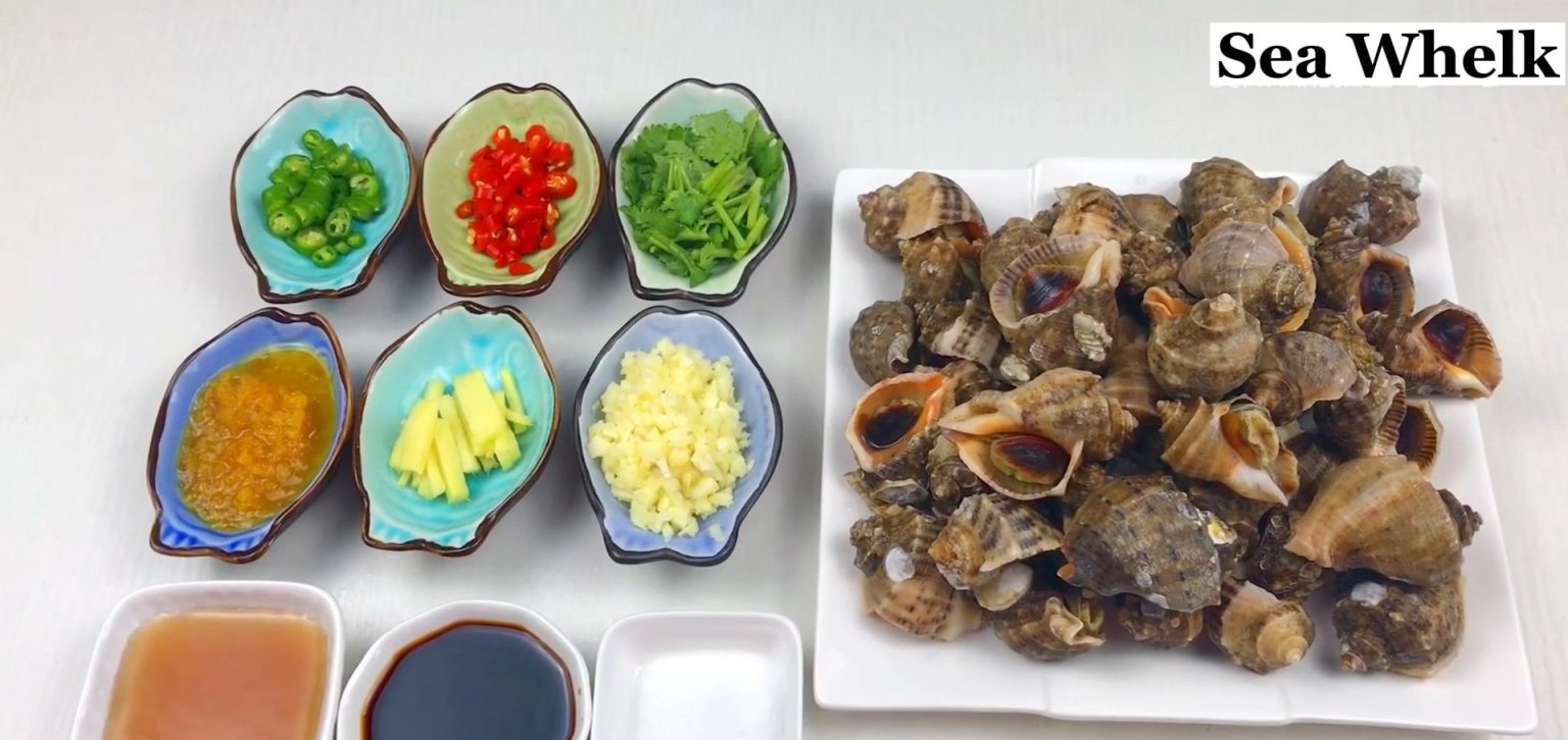 Fried Sea Whelk Recipe - Cook Chinese Foods