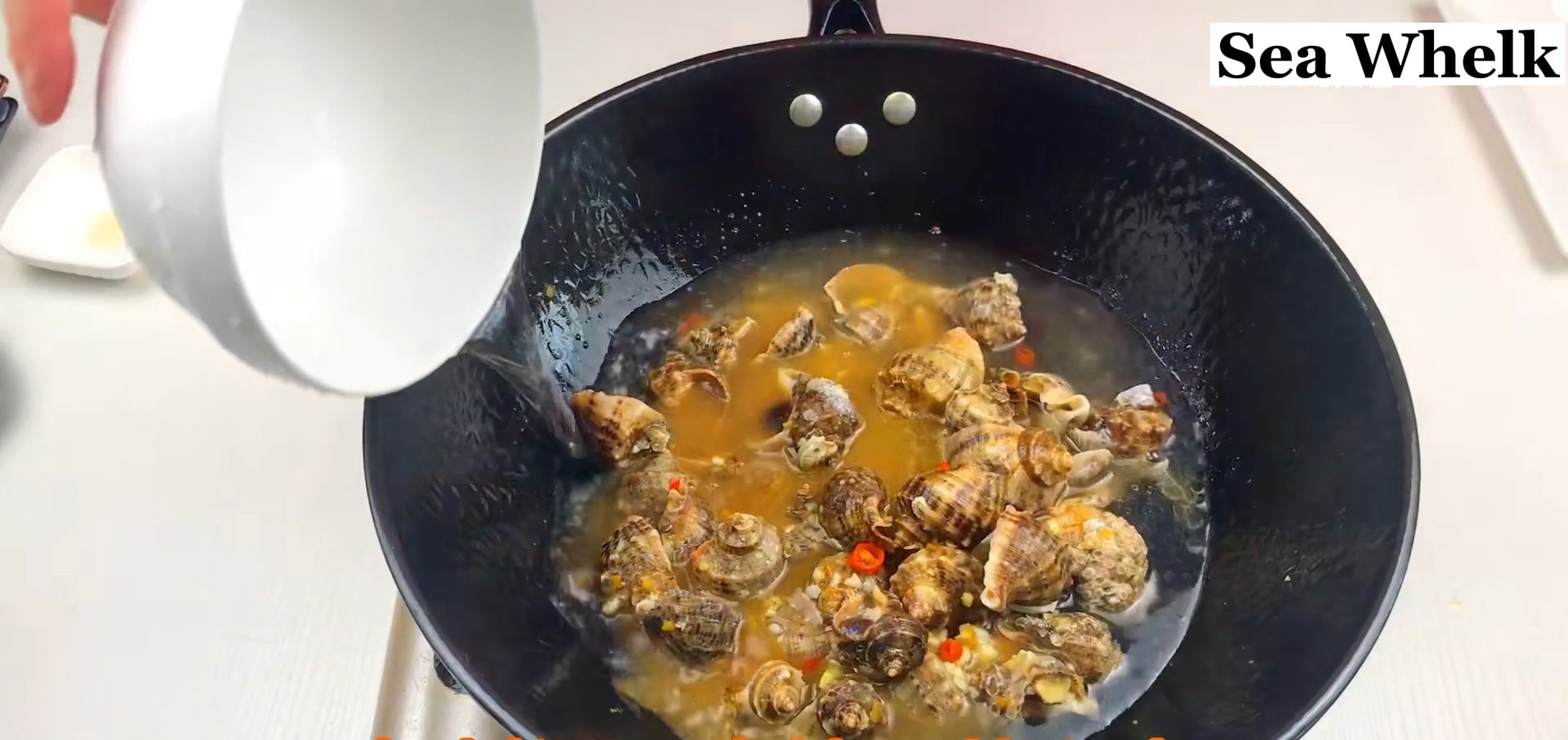 Fried Sea Whelk Recipe - Cook Chinese Foods