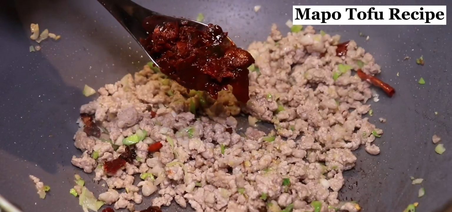 Mapo Tofu Recipe - Cook Chinese Foods