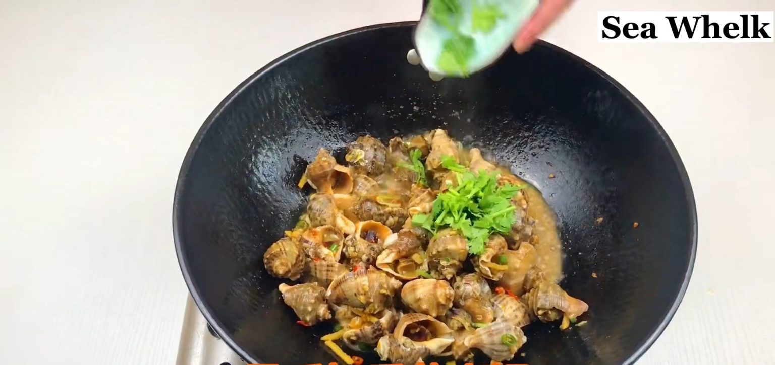 Fried Sea Whelk Recipe - Cook Chinese Foods