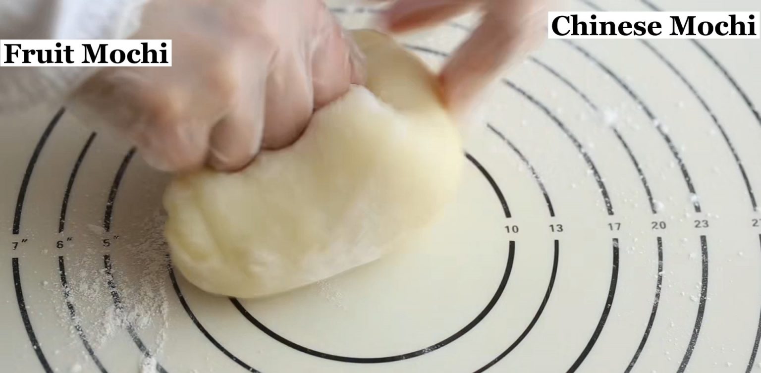 Chinese Mochi__Fruit Mochi - Cook Chinese Foods