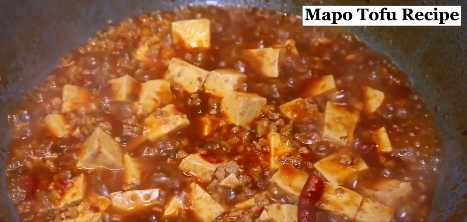Mapo Tofu Recipe - Cook Chinese Foods