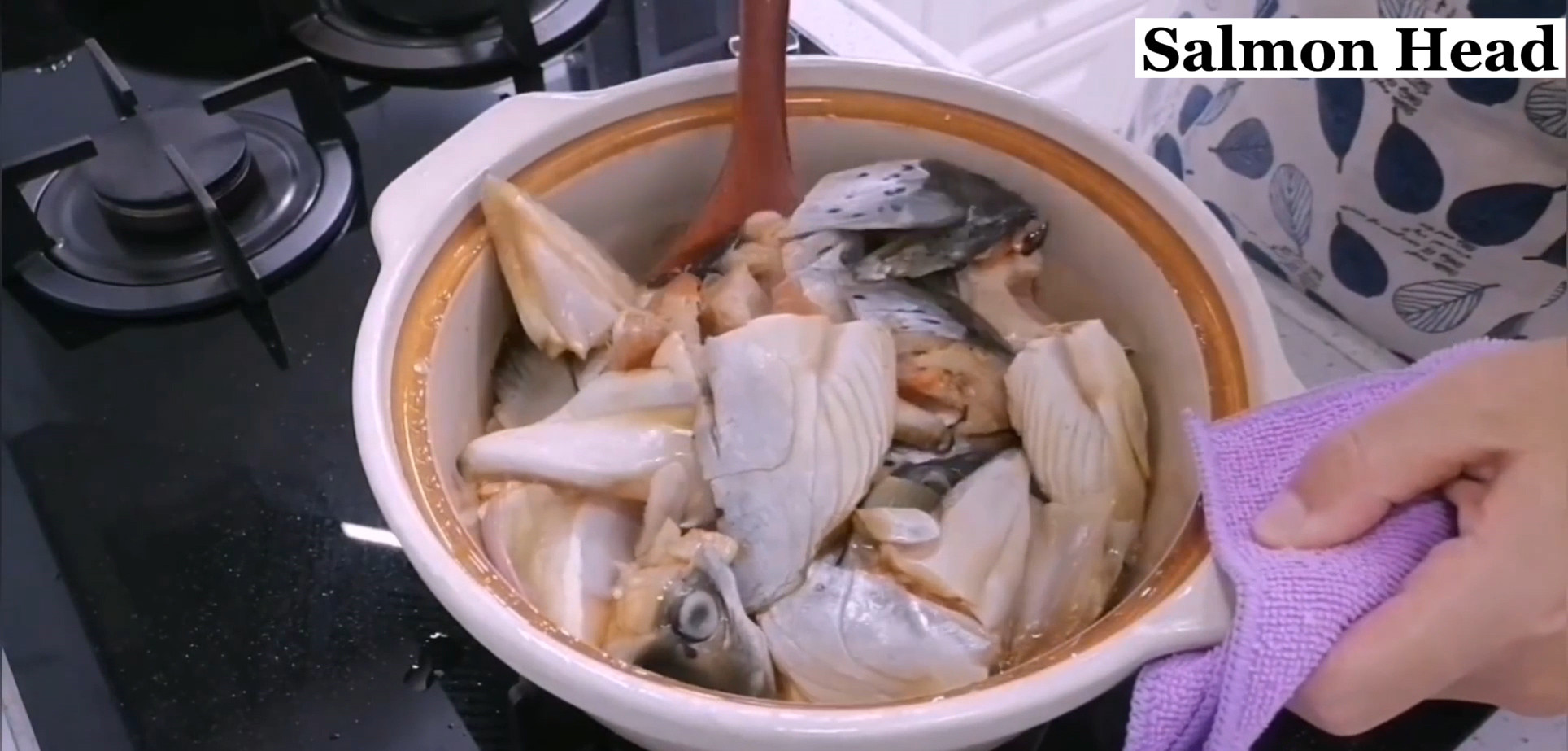 Salmon Head Recipe - Cook Chinese Foods