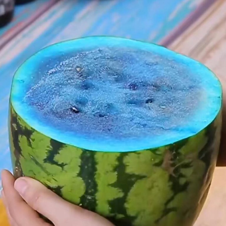 Blue watermelon - Cook Chinese Foods